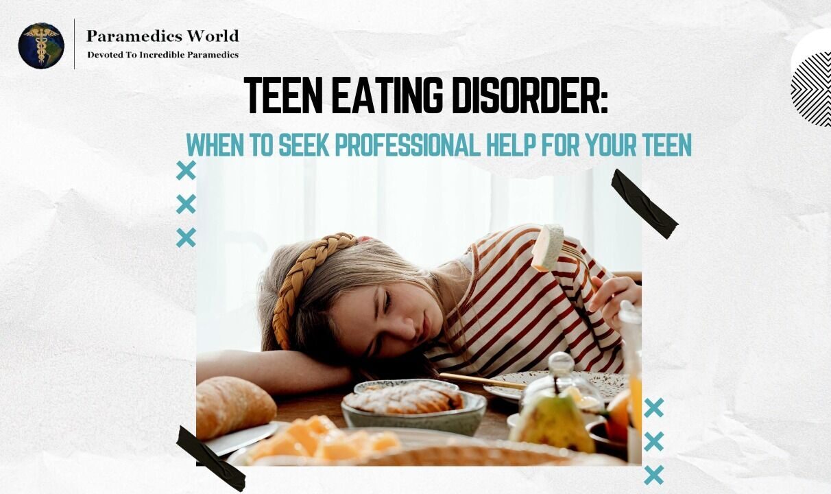 Teen Eating Disorder When To Seek Professional Help For Your Teen