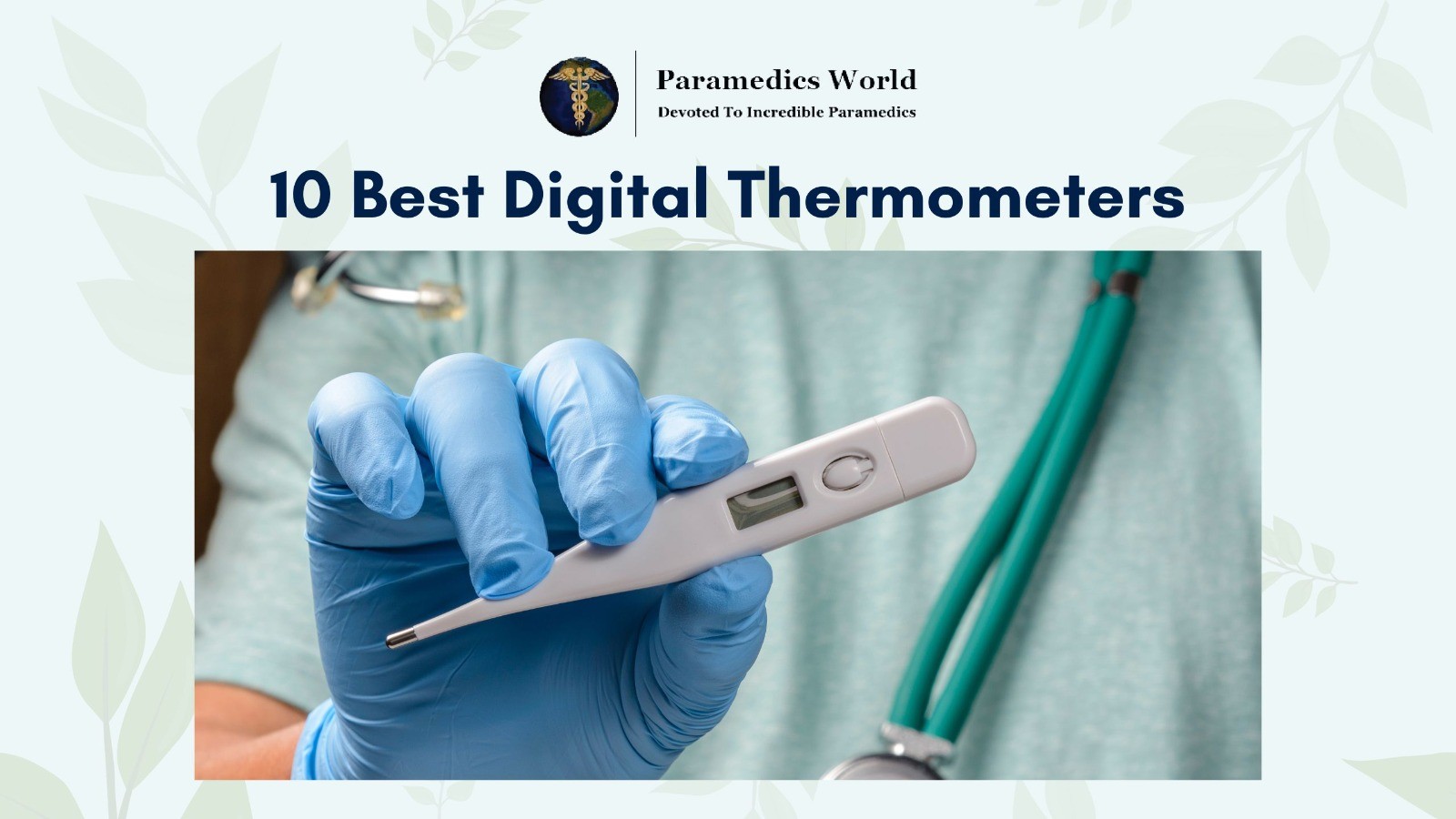 10 Best Digital Thermometers in 2023 | Paramedics World