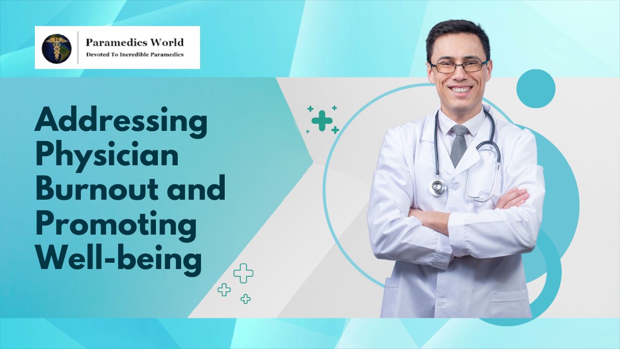 Addressing Physician Burnout and Promoting Well-being