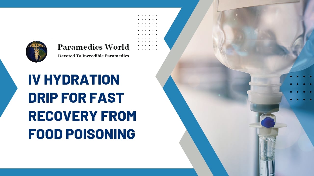 IV Hydration Drip for Fast Recovery from Food Poisoning